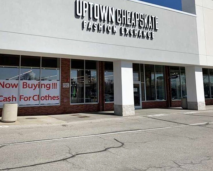 "Now Buying!!!" The sign says it all &ndash; turn your closet cleanout into cash at this fashion-forward thrift paradise.