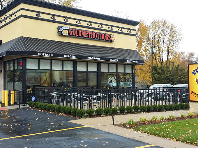 Those outdoor tables have witnessed countless food epiphanies, one perfectly crafted hot dog at a time.