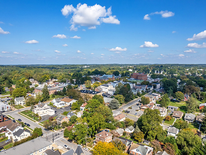 From above, Kennett Square looks like any charming small town, but zoom in and you'll discover a food lover's paradise nestled among those tree-lined streets.