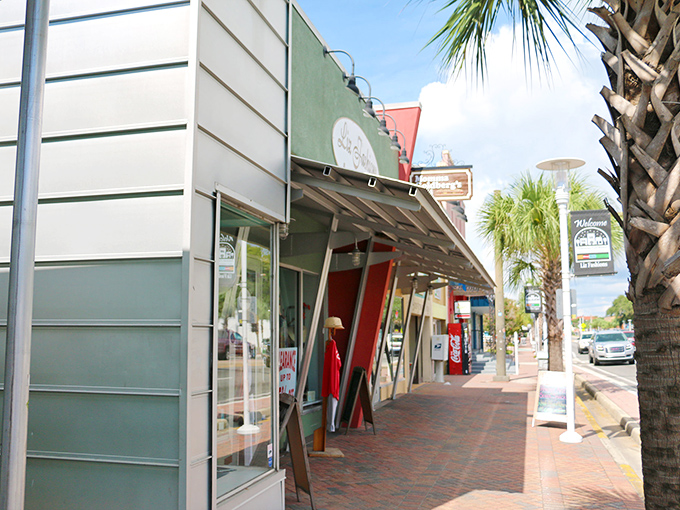 Downtown Fort Walton Beach offers colorful storefronts and palm-lined sidewalks where "running errands" somehow transforms into a delightful afternoon stroll.