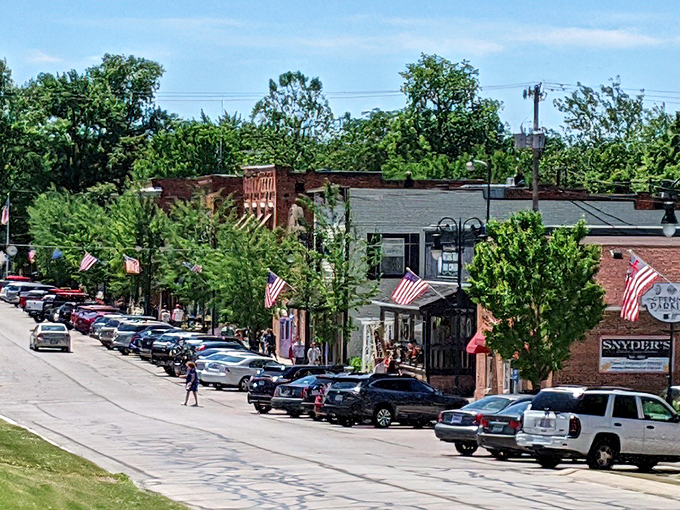 Front Street proves that sometimes the best Main Streets aren't actually called Main Street at all.