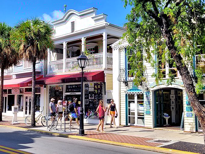 Duval Street's historic architecture invites you to wander, shop, and maybe have that second margarita before noon. Who's counting anyway?