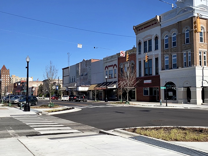 These historic storefronts aren't museum pieces &ndash; they're filled with shops, restaurants, and reasons to parallel park.