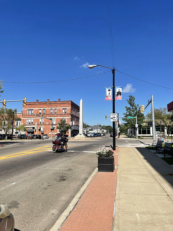 Downtown's brick buildings and wide sidewalks create the perfect setting for morning strolls where shopkeepers actually remember your name and favorite coffee order.