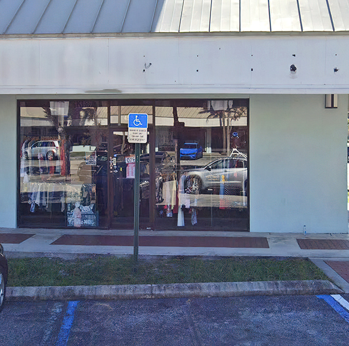 The entrance beckons like a portal to fashion's past &ndash; simple glass doors that separate ordinary shopping from extraordinary discovery.