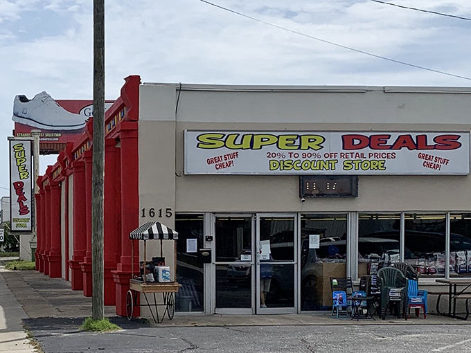 Step through these doors and enter a wonderland where bargain hunting becomes an art form.