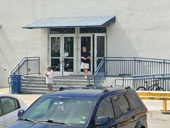 The entrance might look ordinary, but it's actually a portal to parallel universes of fashion, furniture, and forgotten treasures.