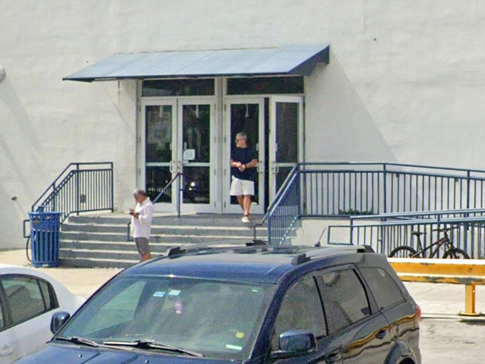 The entrance might look ordinary, but it's actually a portal to parallel universes of fashion, furniture, and forgotten treasures.