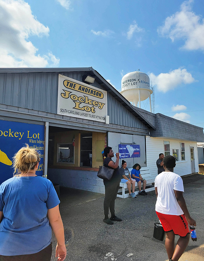 The iconic water tower stands sentinel over this retail wonderland, where "South Carolina's Largest Tourist Attraction" isn't just a slogan&mdash;it's a weekend tradition.