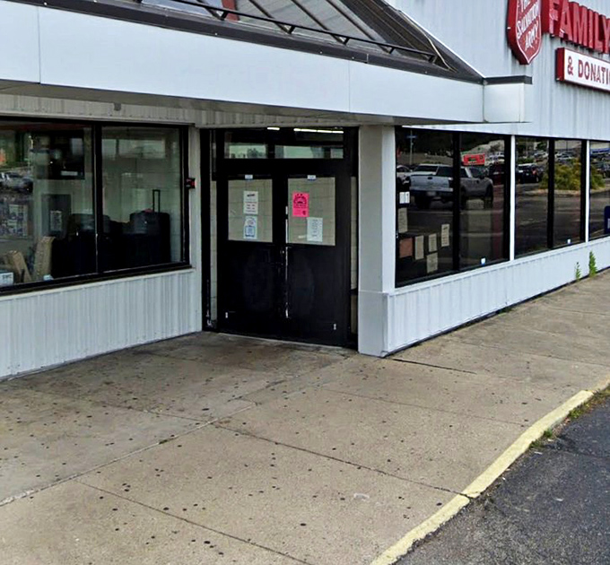 Those double doors aren't just an entrance&mdash;they're a portal to a parallel universe where yesterday's castoffs become tomorrow's conversation pieces.