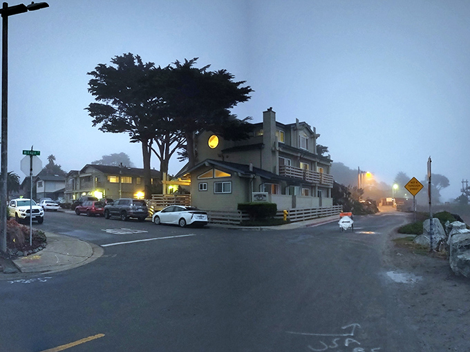 When the fog rolls in, Half Moon Bay transforms into a mysterious coastal novel setting where every building tells a story.