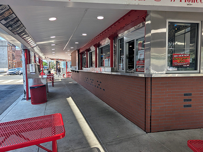 No fancy frills here&mdash;just stainless steel counters and a straightforward menu where culinary magic happens daily at this Philadelphia institution.