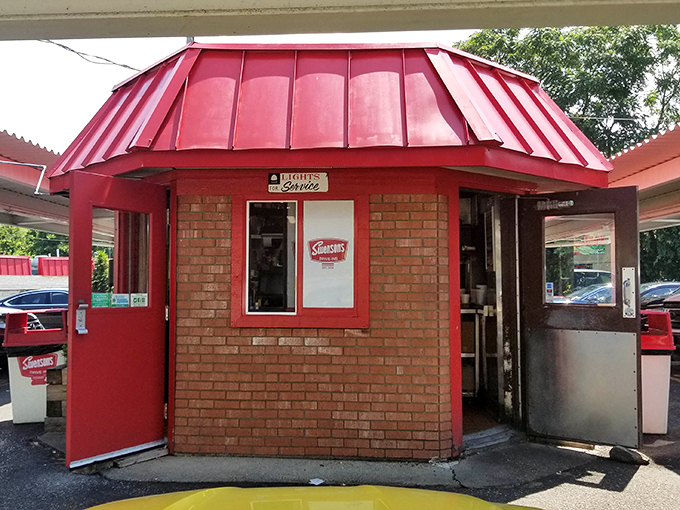 This unassuming hexagonal hub houses burger magic that's kept Ohioans coming back since the Great Depression&mdash;no fancy frills, just fantastic flavor.