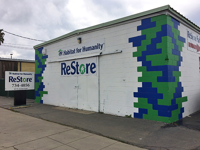 Like a treasure chest waiting to be opened, the ReStore's unassuming exterior on Lovers Lane gives little hint of the wonders within.