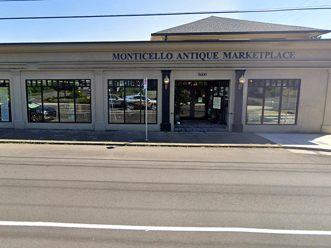 Street view simplicity belies the chaos of curiosities inside. This modest storefront is Portland's version of Narnia's wardrobe &ndash; ordinary outside, magical within. 