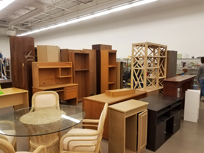 Furniture heaven! Where mid-century meets modern, and your wallet doesn't need therapy after furnishing an entire living room.