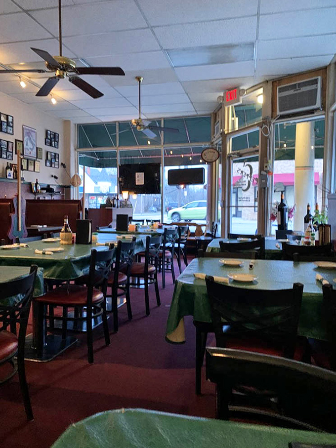 Inside, time stands still with ceiling fans whirring above green tablecloths. This isn't Instagram-bait d&eacute;cor; it's the real deal&mdash;a place where memories are made between bites.