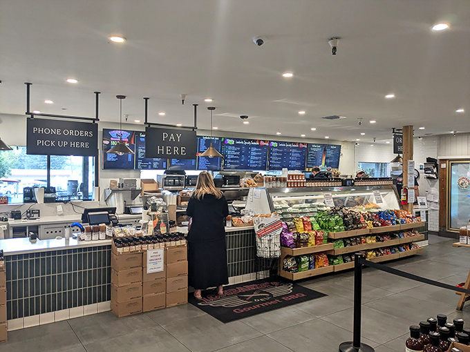 The ordering counter—where dreams are made and diets go to die. Choose wisely, though you can't really choose wrong.