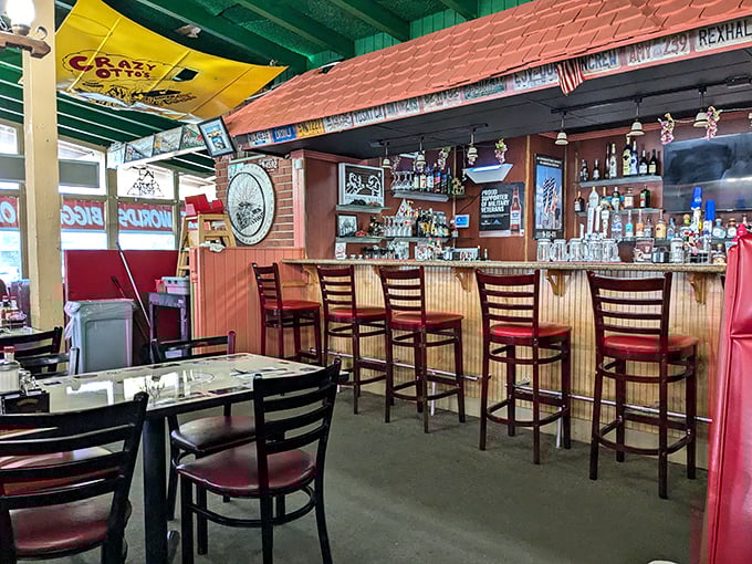 Step inside and you're greeted by a bar that's seen decades of coffee cups, conversations, and comfort food dreams come true.