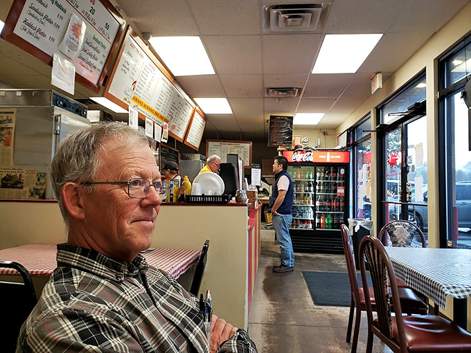 No-frills interior where the focus is exactly where it should be: on the smoky treasures coming from the kitchen.