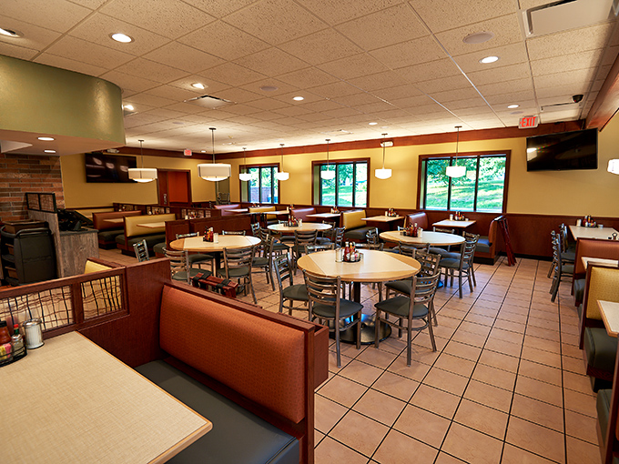 The dining room's unpretentious charm feels like breakfast at a friend's place &ndash; if your friend happened to be exceptionally talented in the kitchen.