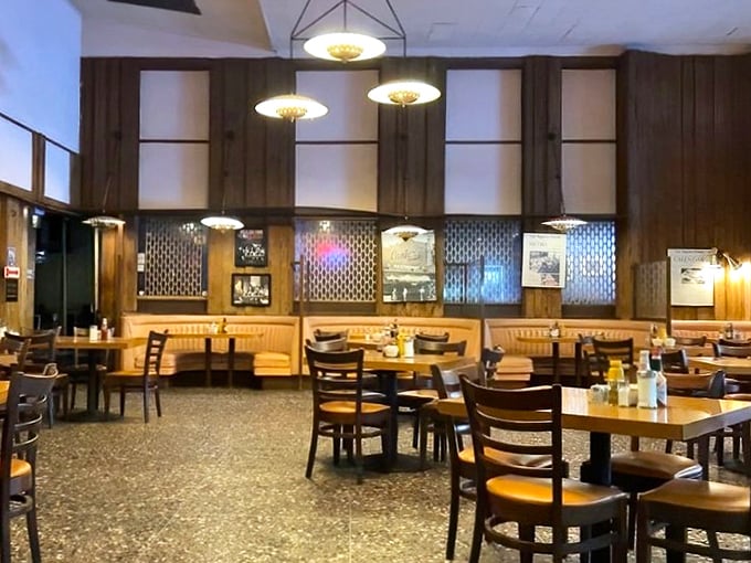 Step inside and time travel to the mid-century&mdash;those golden booths have cradled the posteriors of everyone from neighborhood regulars to Hollywood royalty.