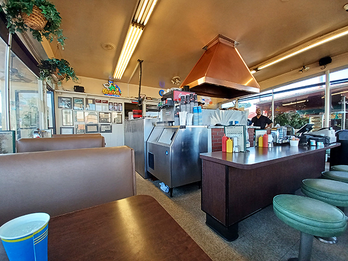 The counter seats aren't just the best spots in the house&mdash;they're front-row tickets to a culinary performance that's been running since Eisenhower was in office.