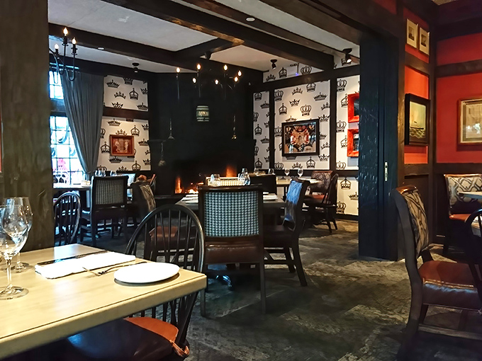 Step inside and suddenly you're in a cozy English manor where the only difficult decision is which room has the most charm.