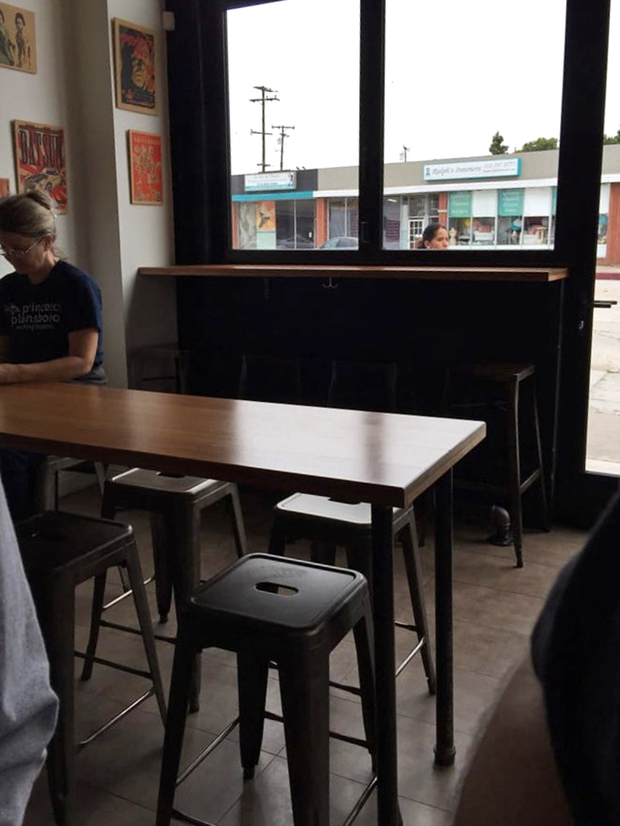 Industrial-chic meets cozy corner &ndash; the perfect setting for food that demands your full, undivided attention.