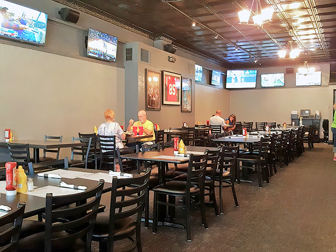 Sports on every screen and comfortable seating throughout&mdash;this isn't just a place to eat, it's where memories and game-day traditions are born.