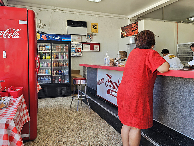 Step inside and time stands still &ndash; the vintage Coca-Cola fridge, checkered tablecloths, and no-nonsense counter service are deliciously unchanged by trends.