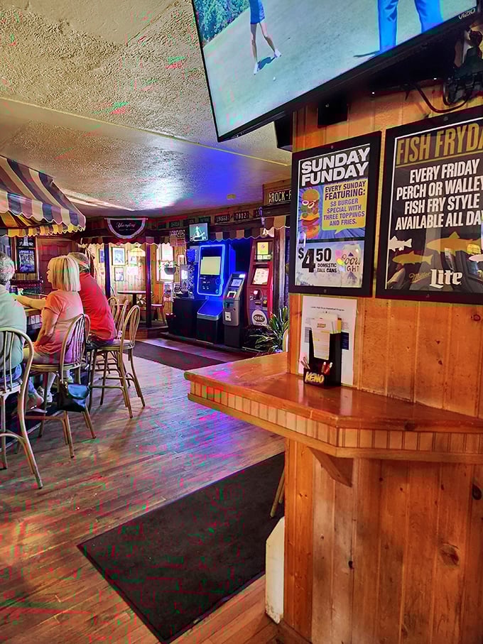 Wood paneling, vintage arcade games, and that unmistakable neighborhood bar glow&mdash;some places just feel like home the moment you walk in.