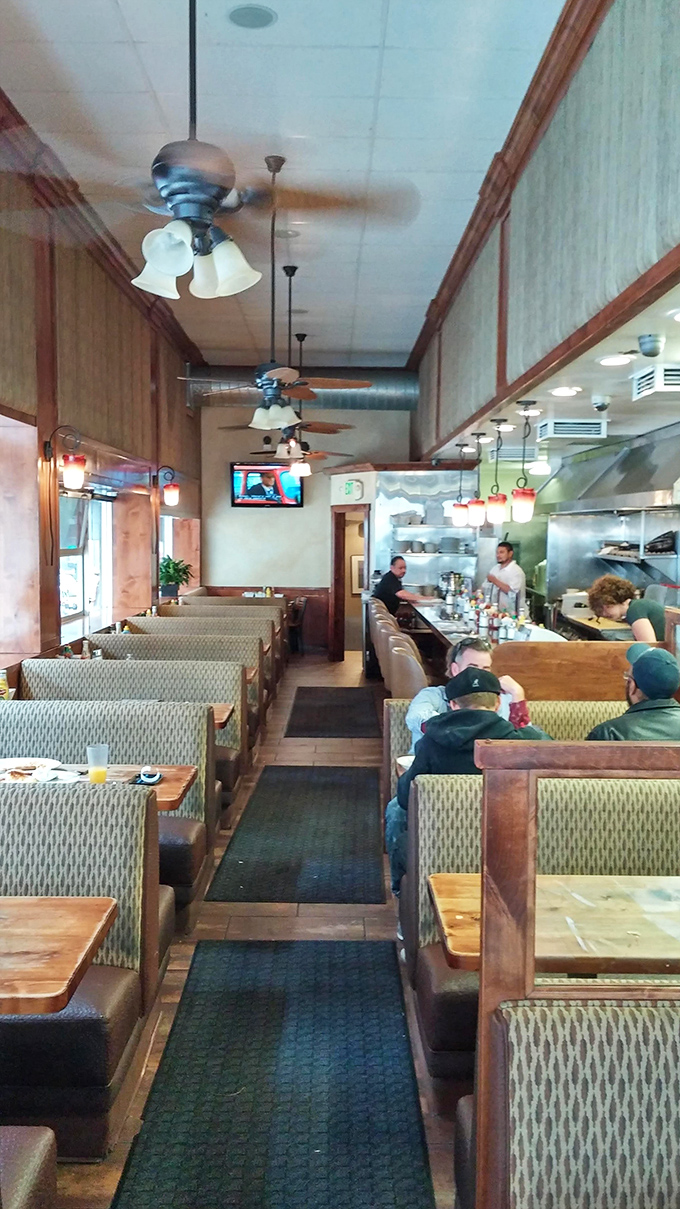 Indoor aisles stretch toward retail infinity, where one person's "I don't need this anymore" becomes another's "I've been looking everywhere for this!"