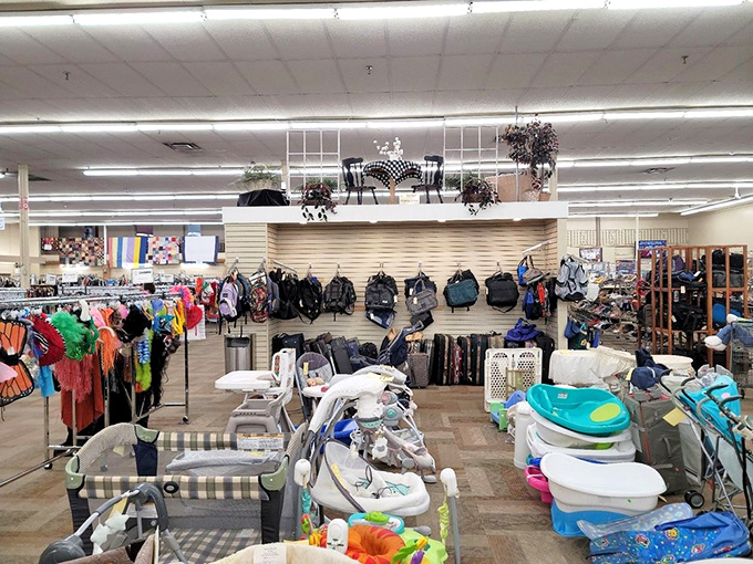 Baby equipment paradise! From strollers to high chairs, this section saves parents a fortune while giving gently-used items a second chance at creating childhood memories.