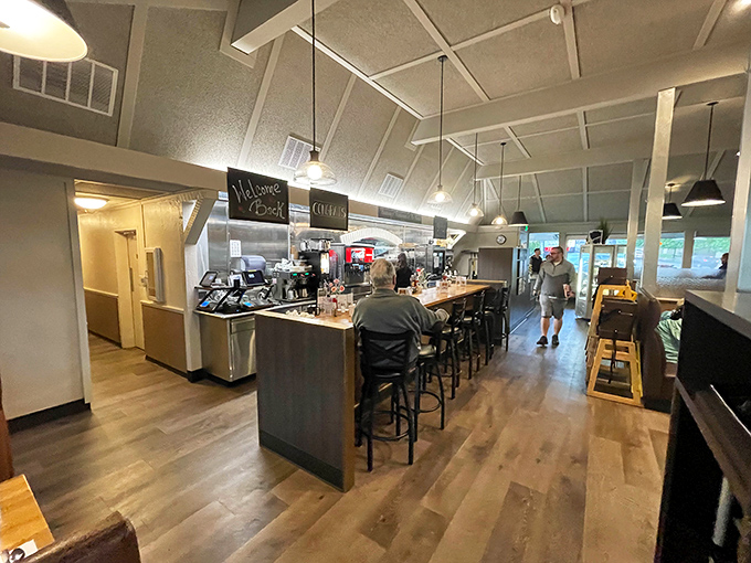 Counter seating that invites solo diners and coffee lovers alike&mdash;where regulars become family and first-timers become regulars.