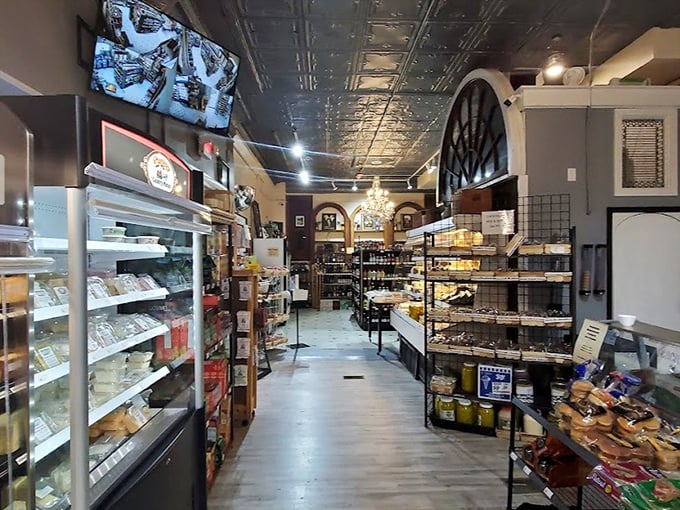 Step inside and the world slows down &ndash; tin ceilings, well-stocked shelves, and that unmistakable aroma of really good things about to happen to bread.
