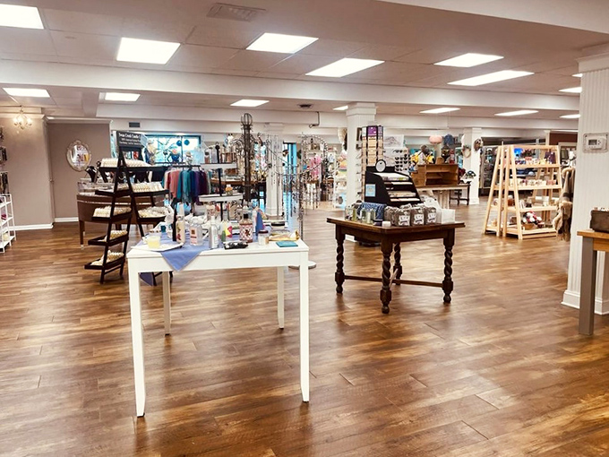 Thoughtfully arranged displays invite exploration rather than excavation. This isn't your average jumbled thrift store&mdash;it's organized bargain bliss.