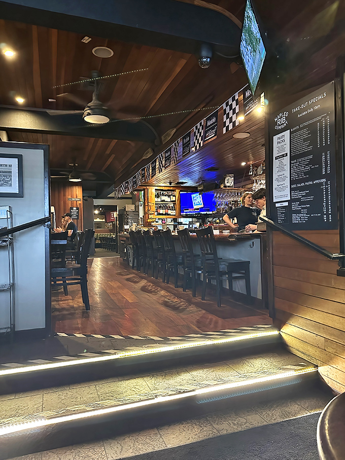 Step inside and the warm wooden interior whispers, "Relax, friend&mdash;serious eating is about to happen." No white tablecloths needed when the food's this good.