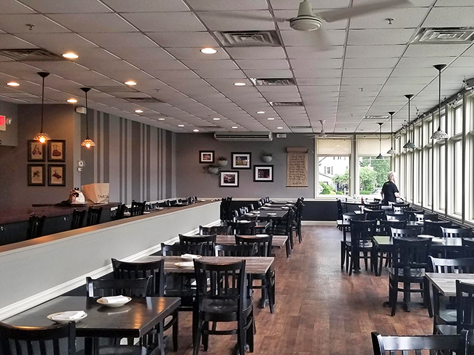 Clean lines, natural light, and thoughtful design create the perfect canvas for culinary artistry. Like a well-directed film, every element serves the story.