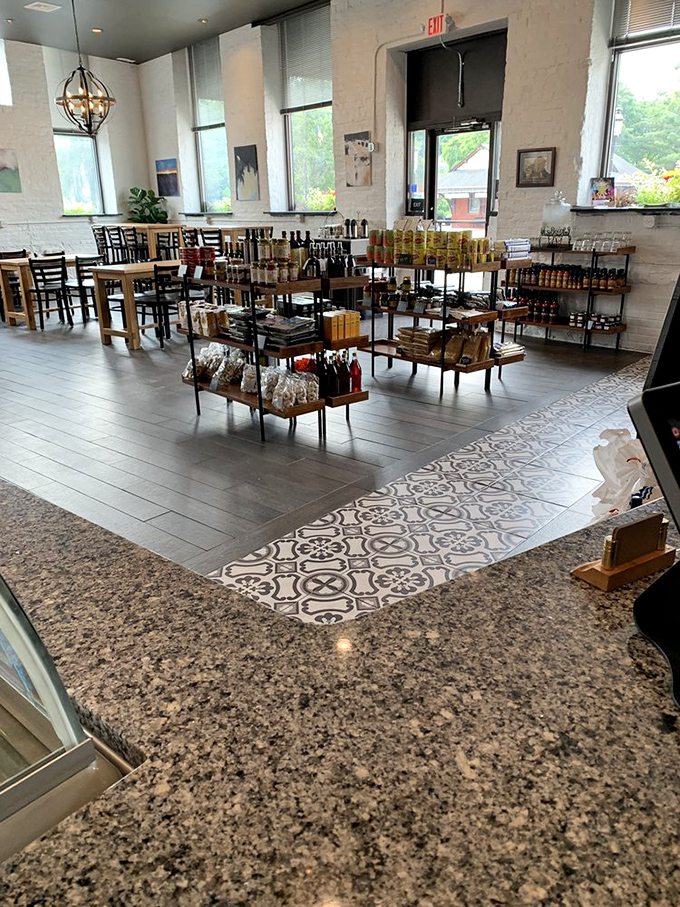 Modern meets old-world charm in a space where every shelf tells a delicious story.