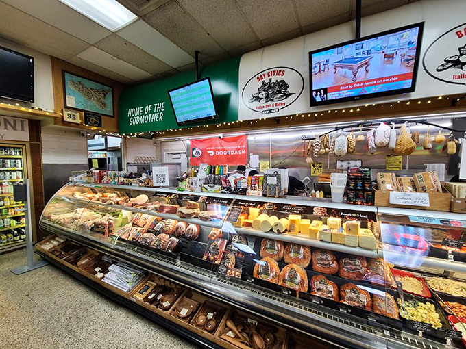 Behind this deli counter, sandwich artists craft edible masterpieces with the precision and passion of Renaissance painters working in meat and cheese.