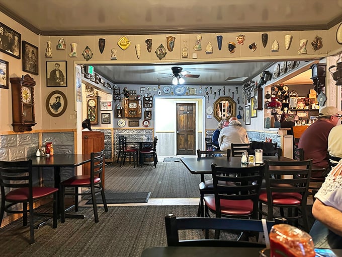 Step inside and you've entered a living museum of Americana, where every wall tells stories and every corner holds memories.