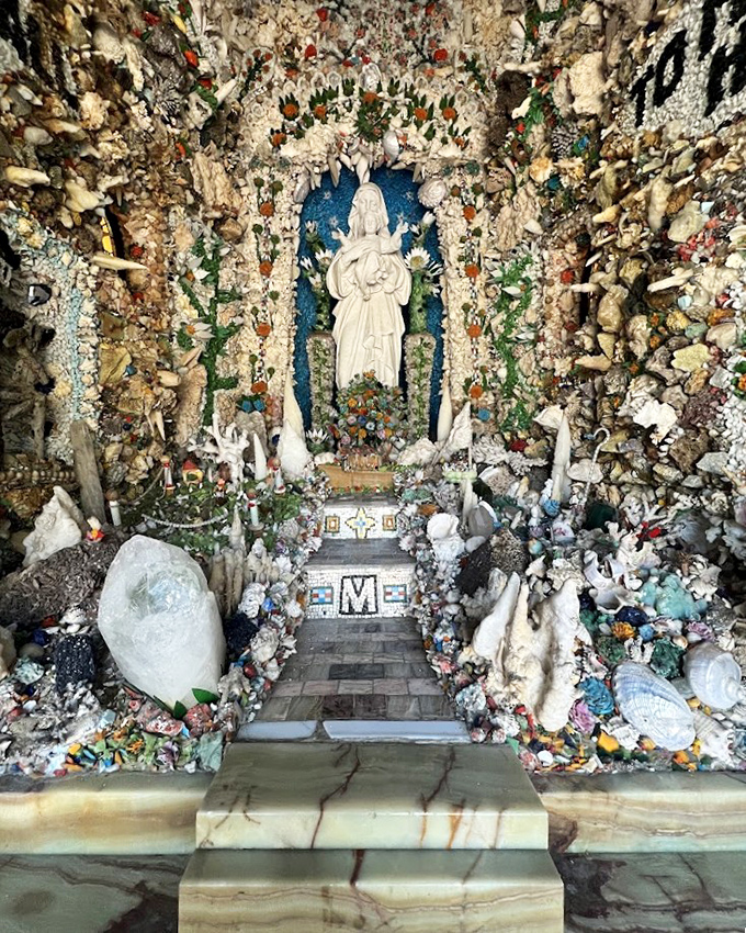 A dazzling shrine where every inch tells a story&mdash;like if Liberace had been commissioned to design a sacred space.