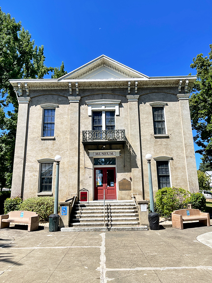 The Lake County Courthouse Museum stands like a dignified elder statesman, its classical architecture a reminder that history doesn't have to be boring to be important.