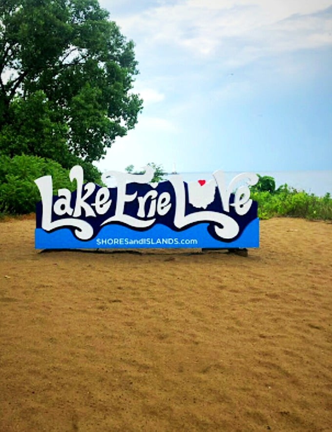 The "Lake Erie Love" sign isn't just Instagram bait&mdash;it's a genuine sentiment shared by everyone who discovers this freshwater gem.