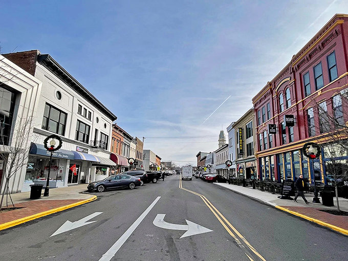 Main Street isn't just a thoroughfare&mdash;it's Bellefontaine's living room, where colorful storefronts invite exploration and chance encounters with friendly locals.