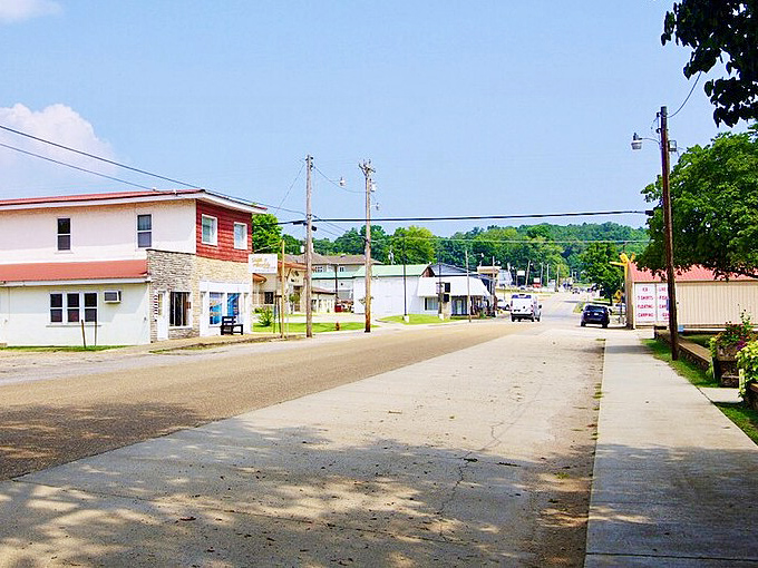 Main Street stretches before you like a Norman Rockwell painting come to life, where time slows down and friendly waves replace honking horns.