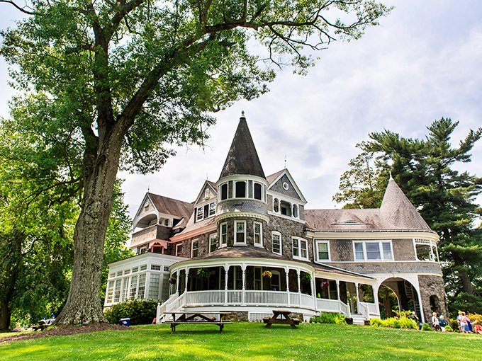 This Victorian beauty looks like it escaped from a fairy tale and decided Delaware was fancy enough for retirement.