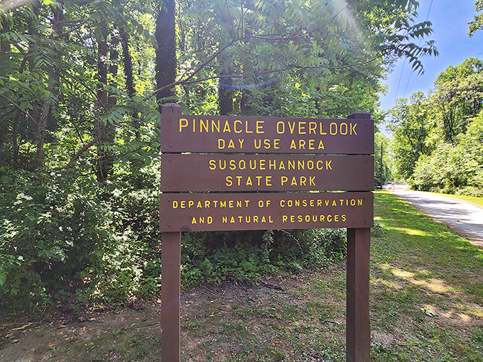 This humble sign marks the gateway to views that'll make your smartphone camera work overtime capturing perfection.