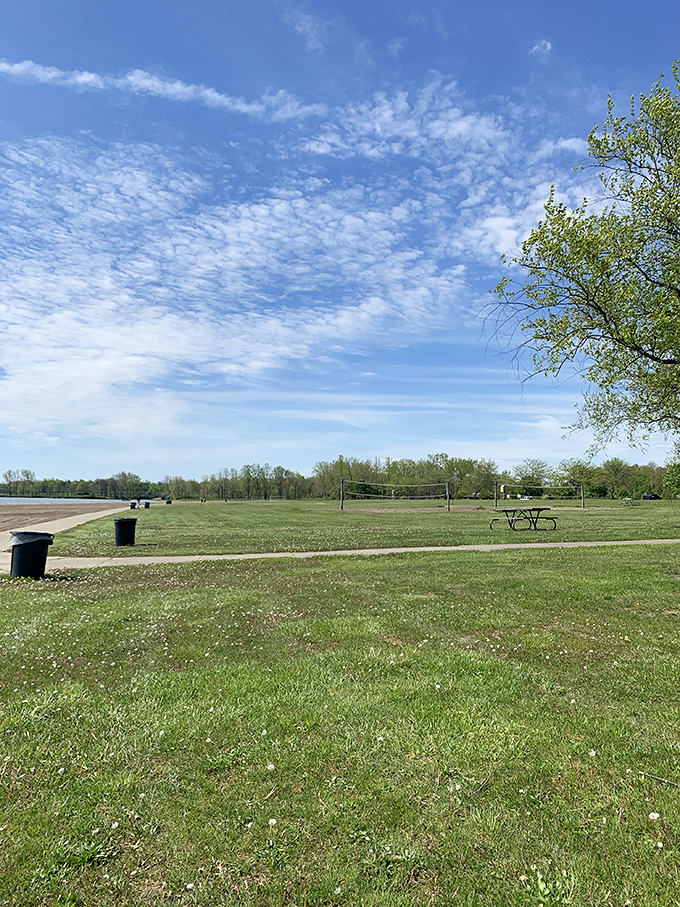These picnic tables have witnessed more family drama than a season of Dynasty, but with better potato salad.